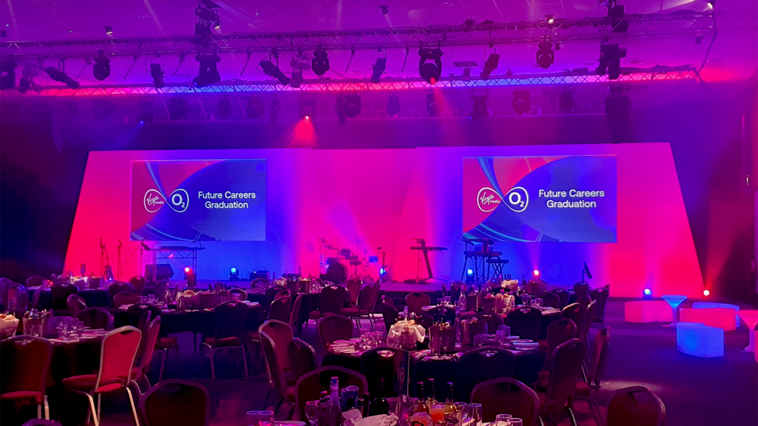 Virgin Media O2 Graduation Ceremony Production | TPP